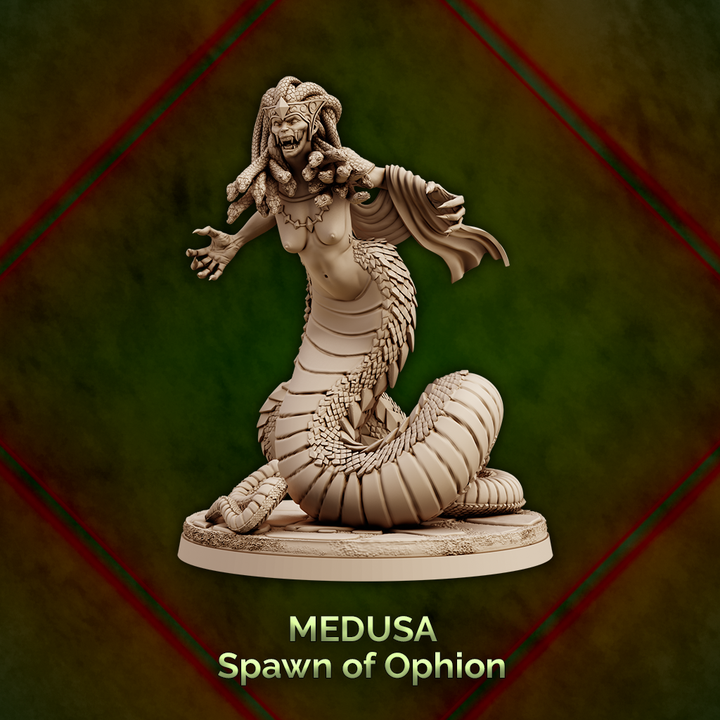 3D Printable Medusa by Artificers_Mini